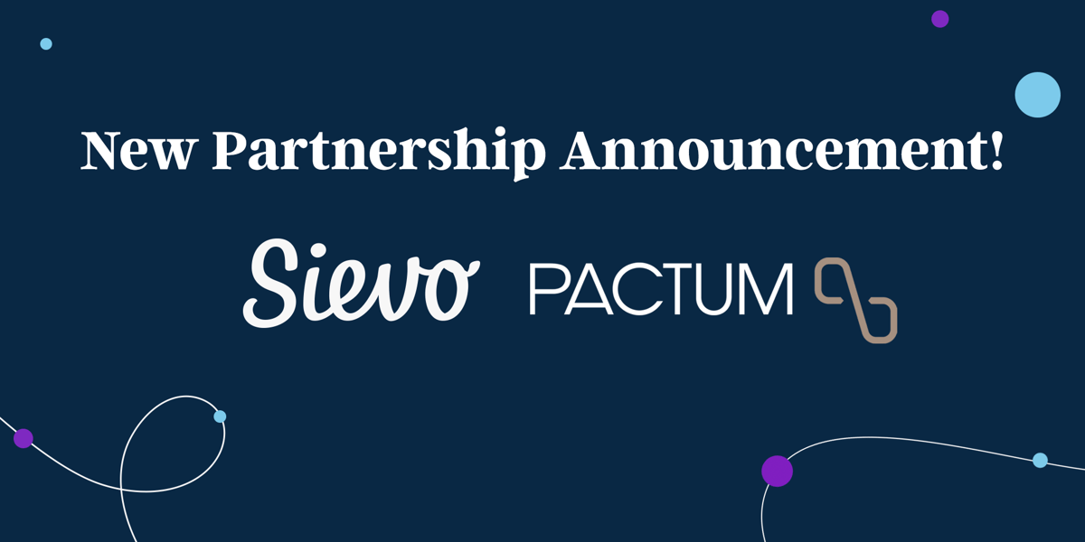 Sievo partners with Pactum: Procurement Analytics meets Autonomous Negotiations